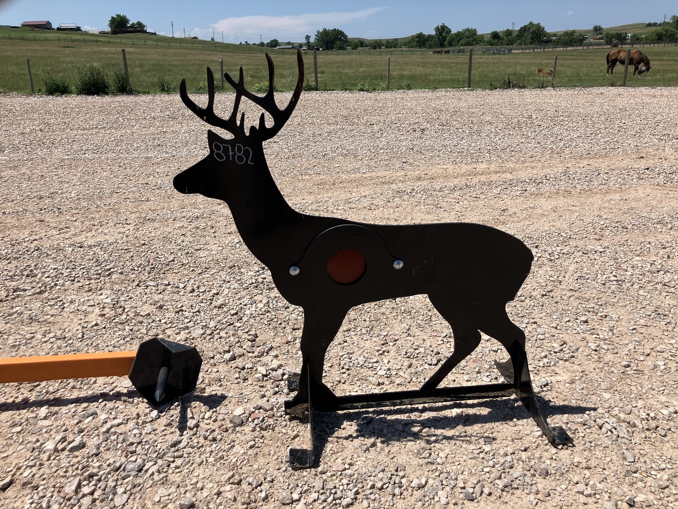 Lot 4674 - Full-Size Deer Target. Onsite-Belle Fourche, SD: American Ag Video Auction - AMERICAN ...